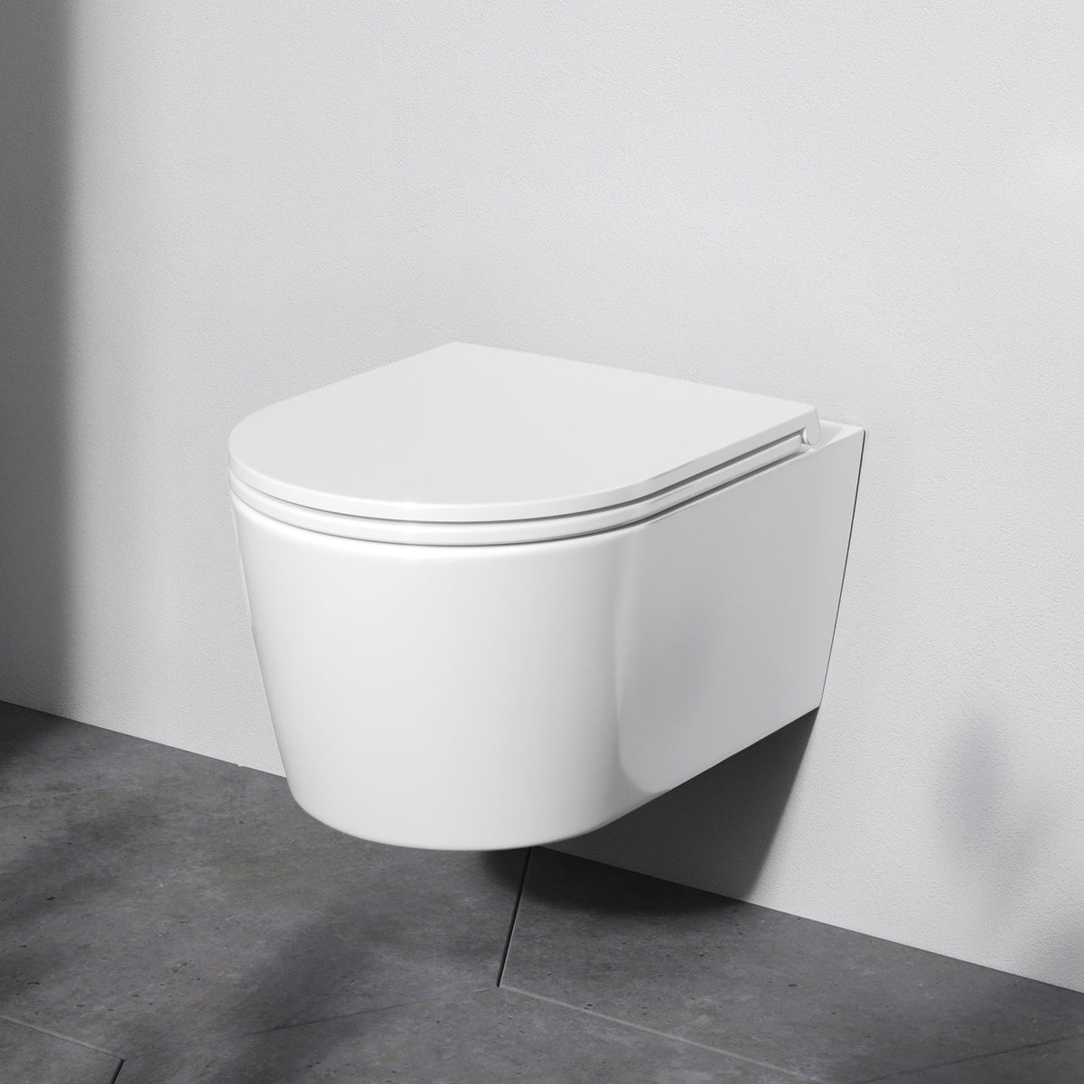 CFA1700SC Wand-WC mit Sitz Func FlashClean Tiefspül-WC Spülrandlos ...